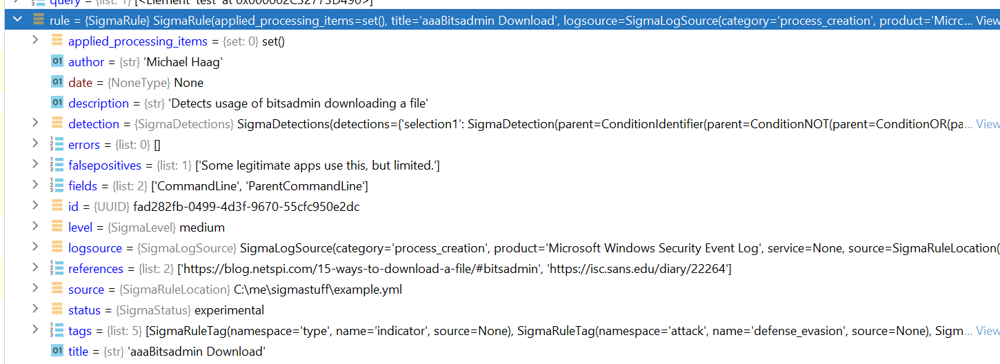 Addition of custom field dict to SigmaRule · Issue #65 · SigmaHQ ...