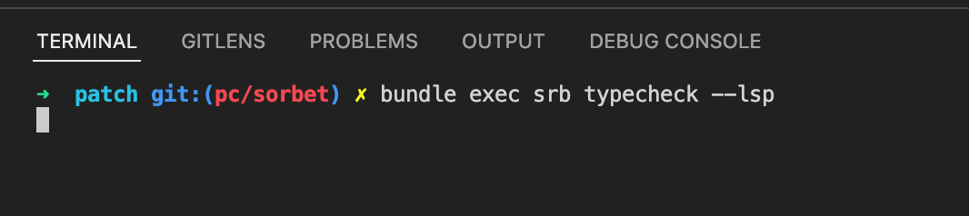 VSCode extension fails to start with "Sorbet metrics gathering disabled: Error: command 'sorbet ...
