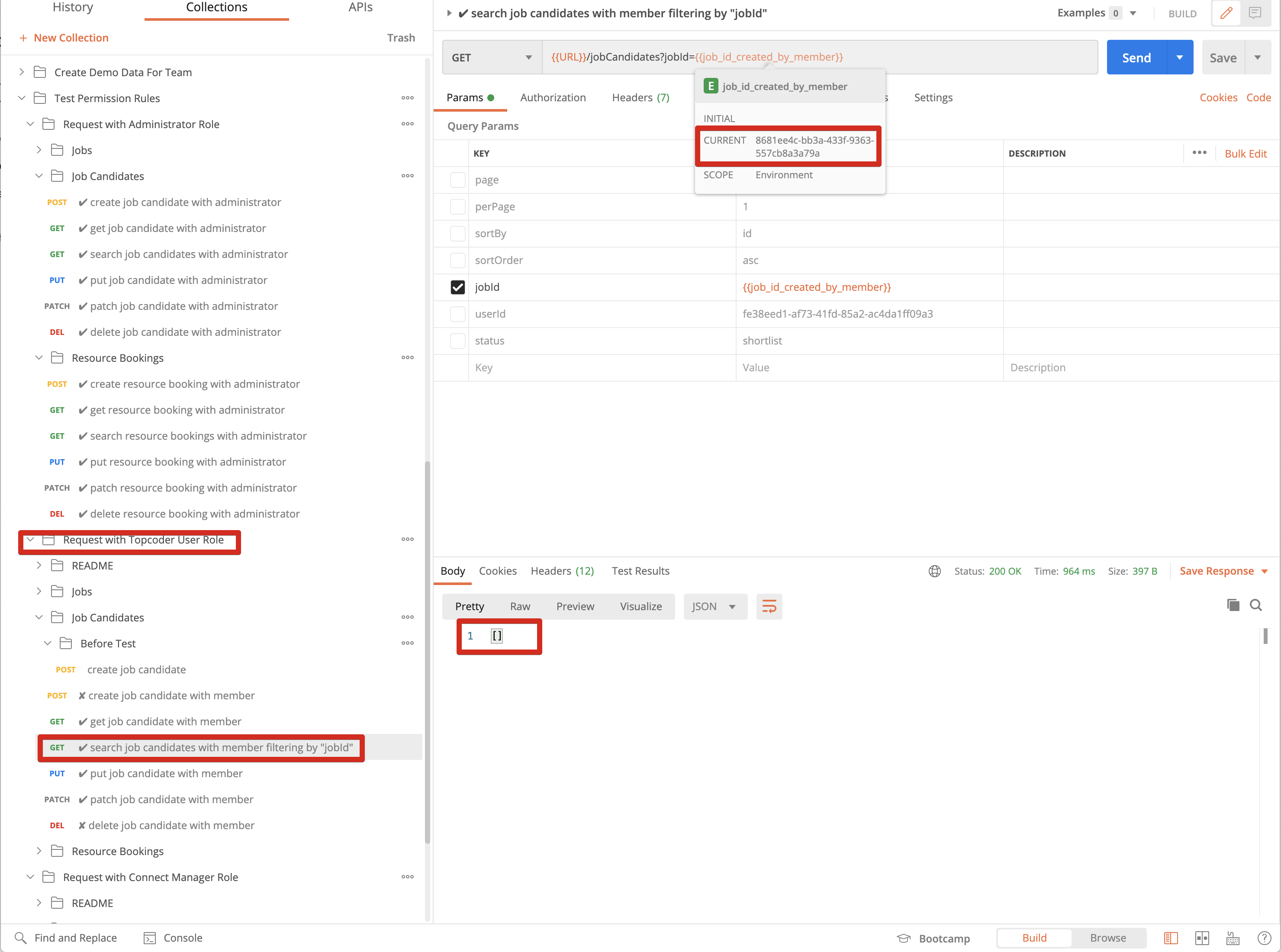 No Jobcandidates Are Returned When Filtering By `jobid` · Issue 89 · Topcoder Platformtaas