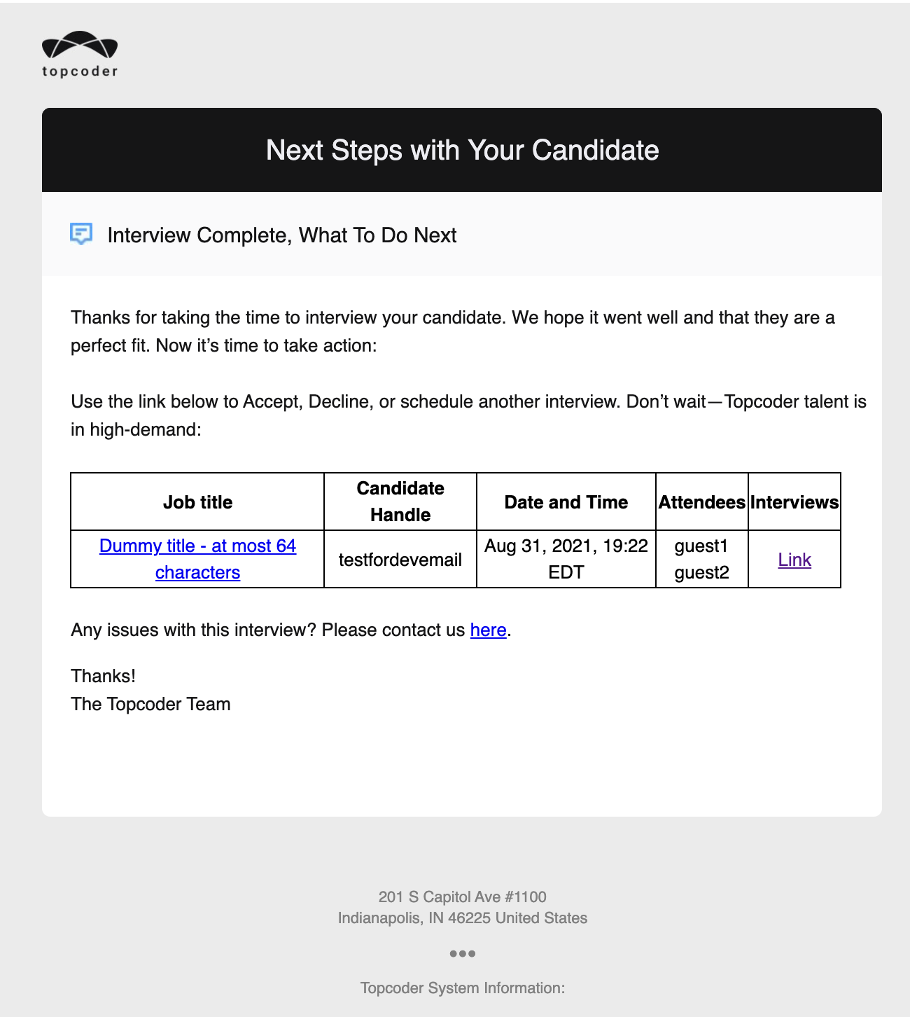 Split email template and update text · Issue #528 · topcoder-platform/taas-apis · GitHub