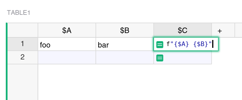 f-string support ? · Issue #264 · gristlabs/grist-core · GitHub