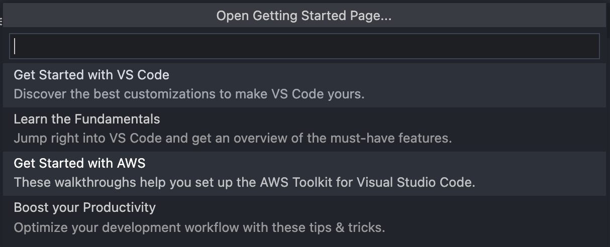 Ux Add Getting Started Walkthroughs By Breedloj · Pull Request 1897 