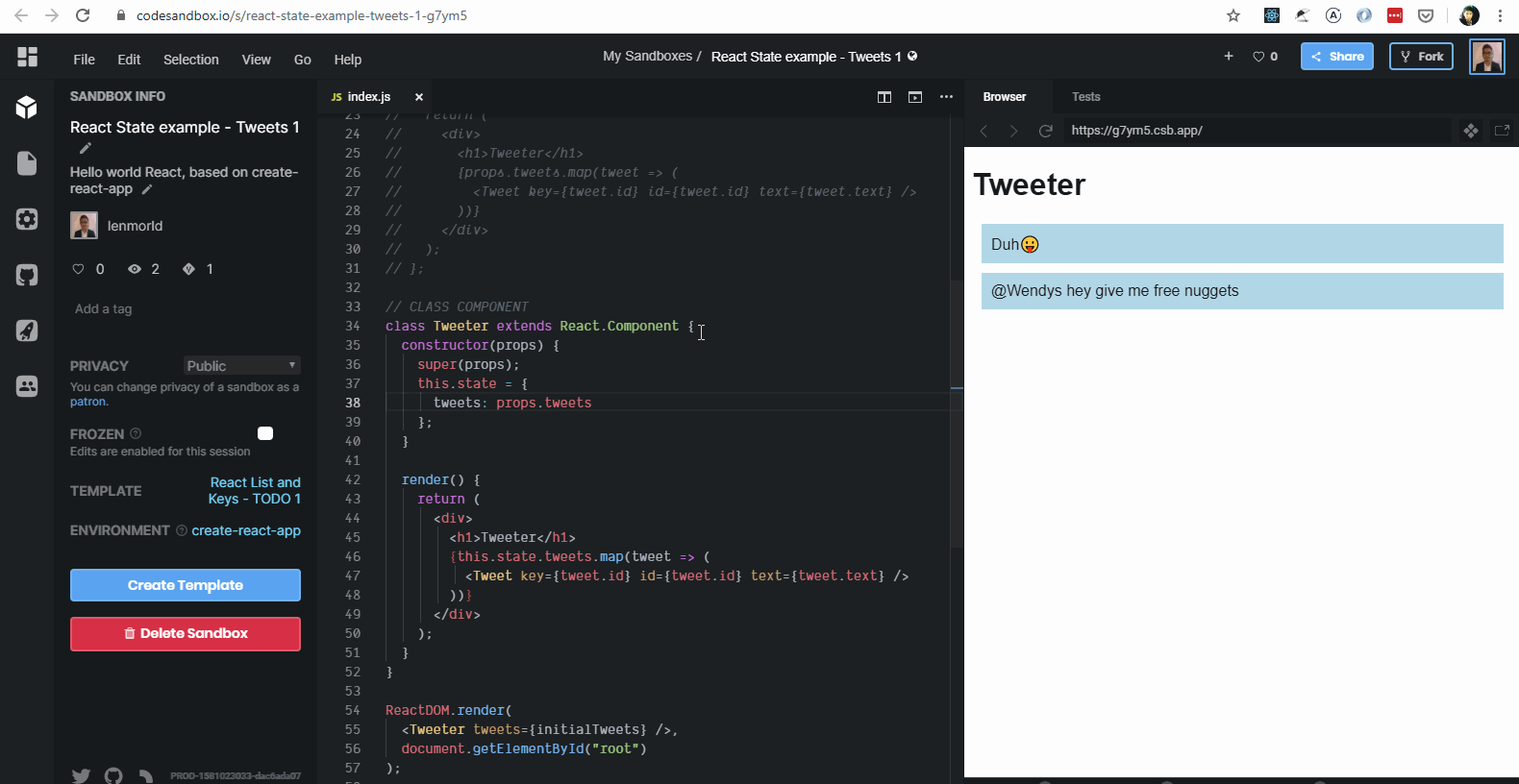 Cannot edit React code, every character input is overriden to previous ...