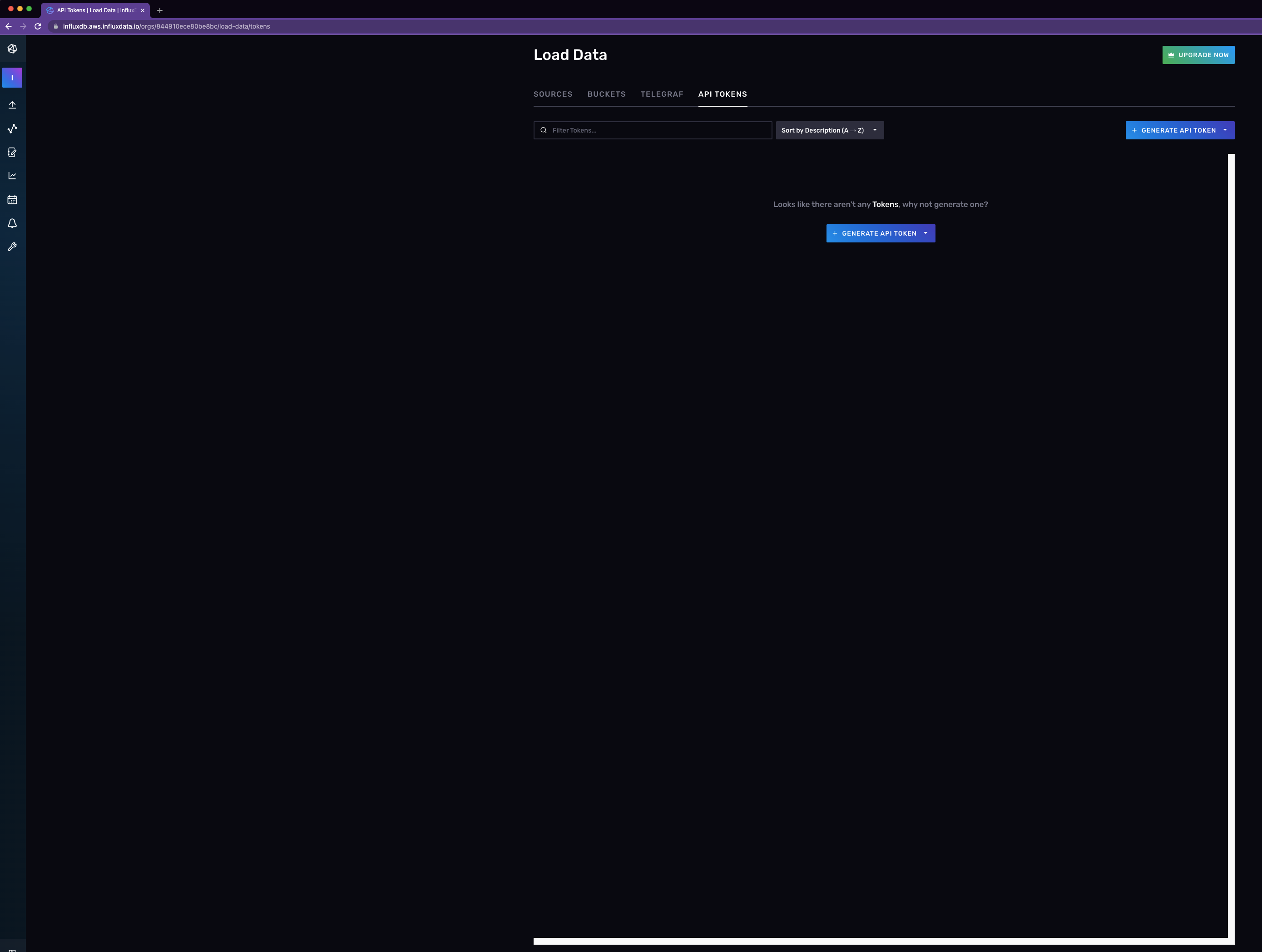 Tokens Pagination Scrollbars Show Up All The Time · Issue 3324 · Influxdataui · Github