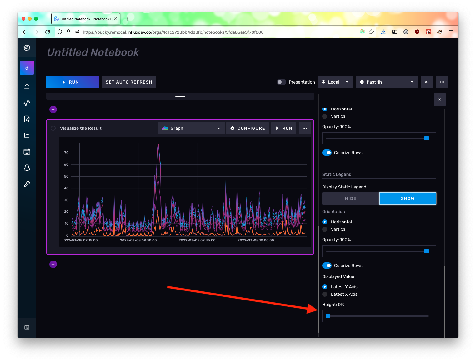 Bug: Static Legend: has default 0 height in Notebooks · Issue #3962 · influxdata/ui · GitHub