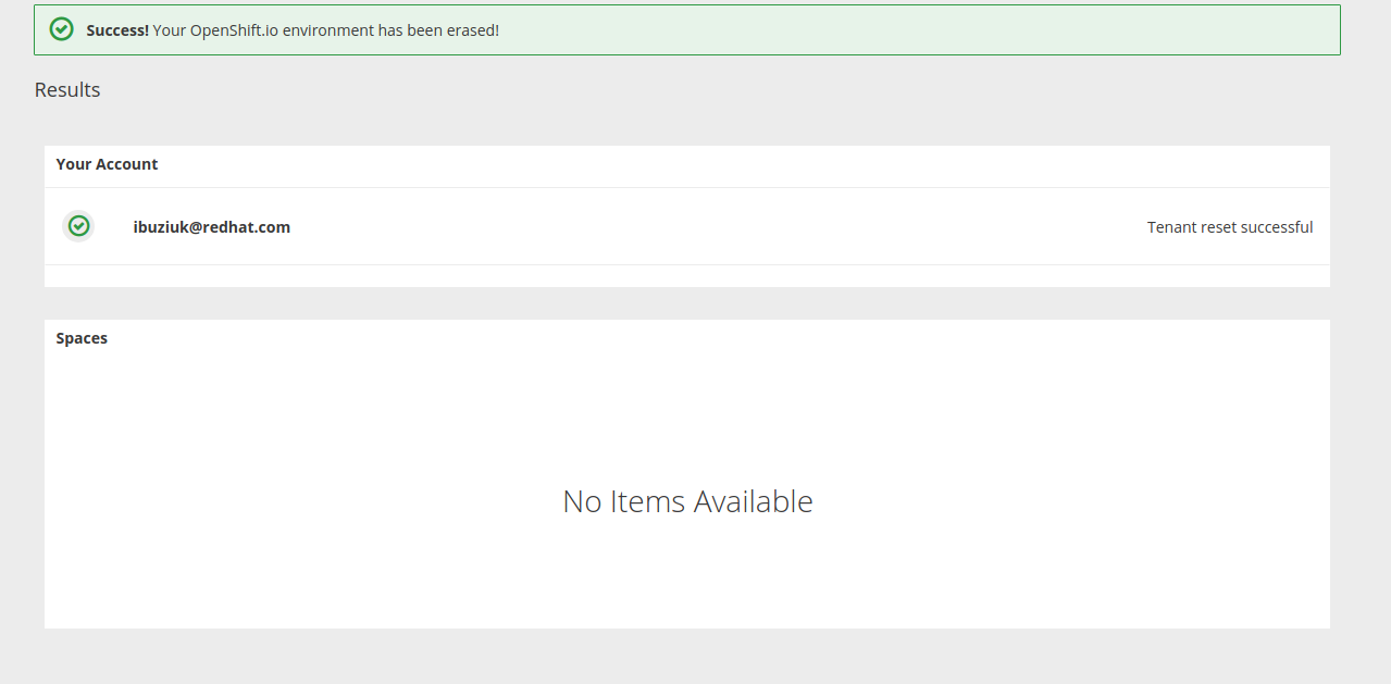 When reset environment / update tenant if failing no errors are reported on UI · Issue #4630 ...