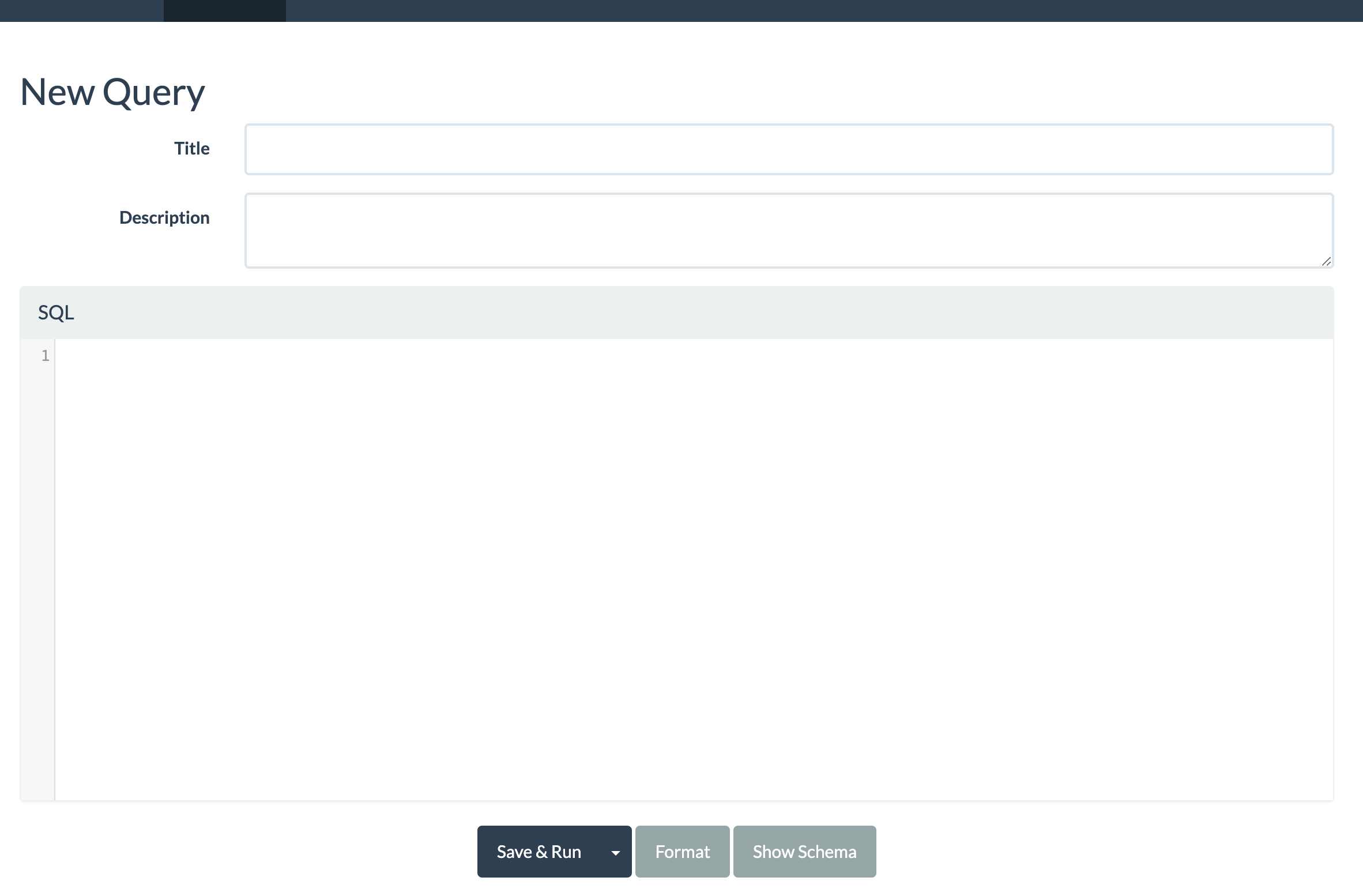 Enhancement/suggestion : Collapsing sql panel · Issue #244 · explorerhq/sql-explorer · GitHub