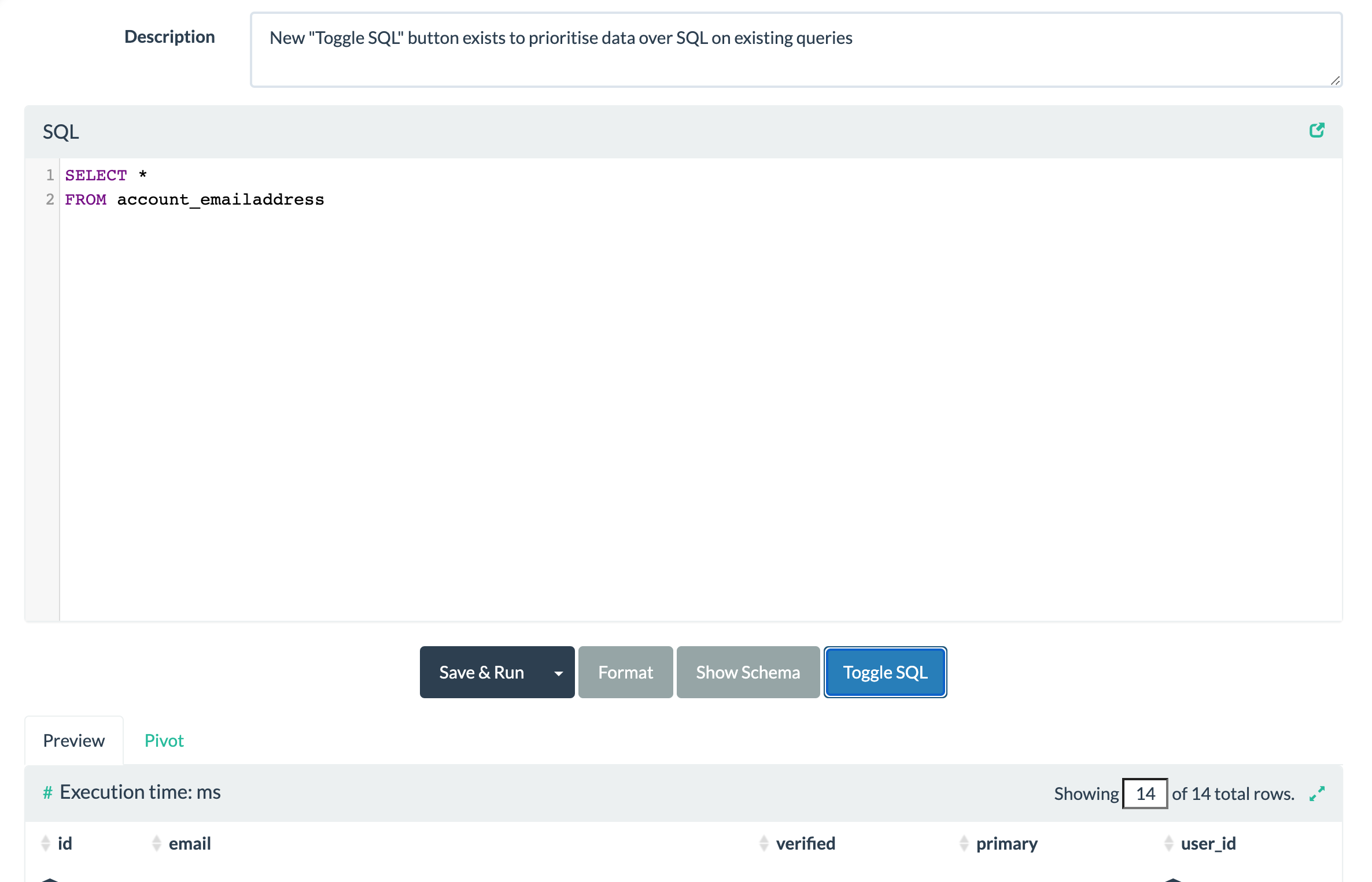 Enhancement/suggestion : Collapsing sql panel · Issue #244 · explorerhq ...