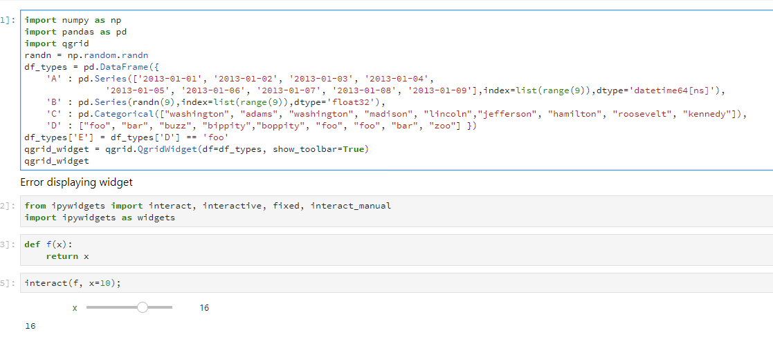 ipywidgets stop working after enabling qgrid · Issue #165 · quantopian/qgrid · GitHub