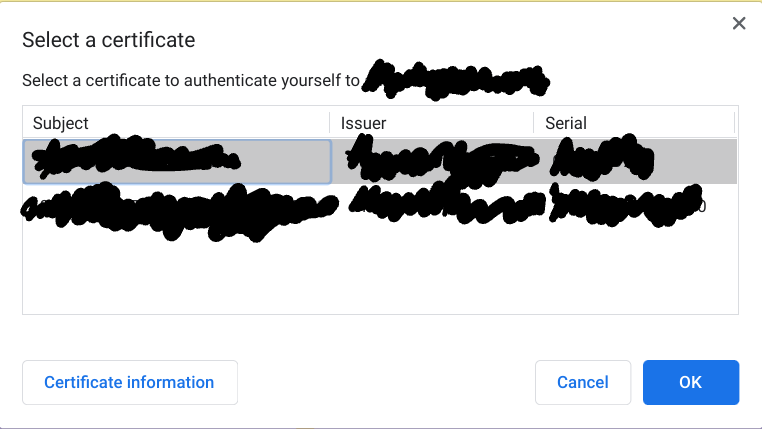 Pomerium now ask to select client TLS certificate · Issue #852 · pomerium/pomerium · GitHub