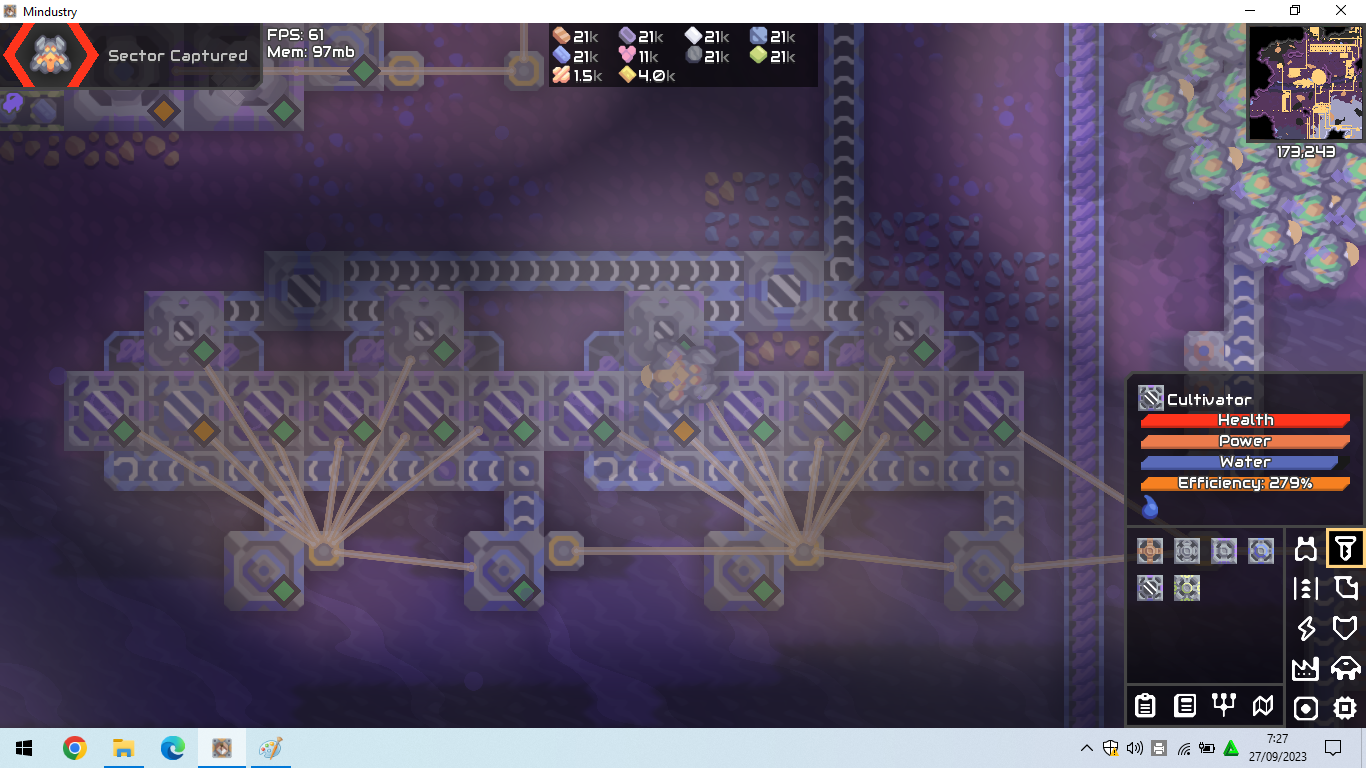 Cultivator Efficiency Bug · Issue #9098 · Anuken/Mindustry · GitHub