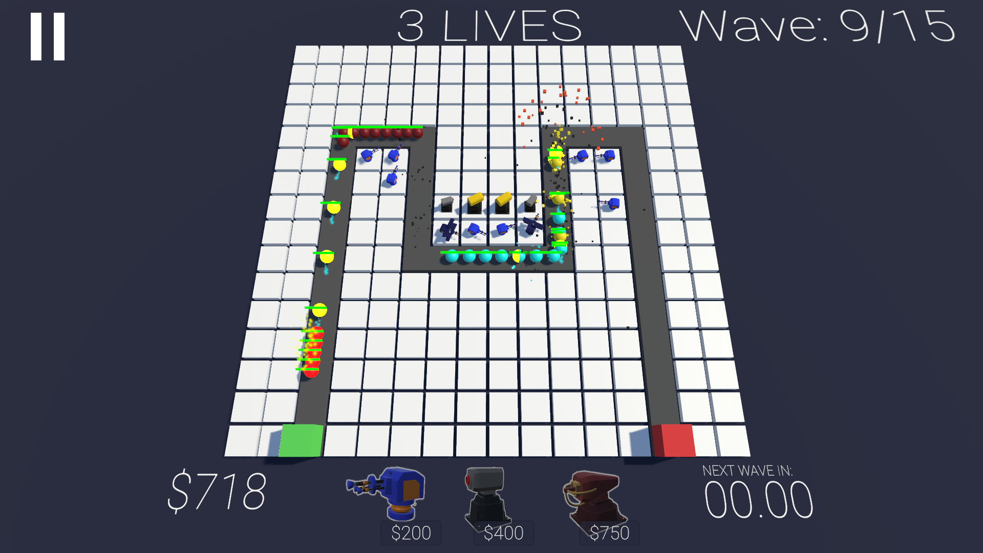 GitHub - HazemOMansour/TD_game: 3D Tower Defense game made with Unity.