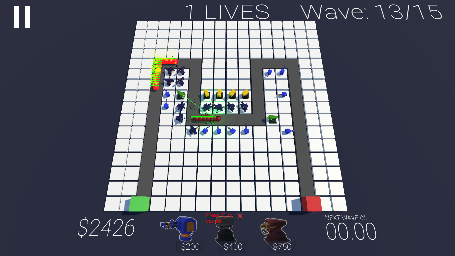 GitHub - HazemOMansour/TD_game: 3D Tower Defense game made with Unity.