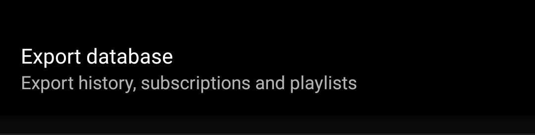 export also saves settings · Issue #5036 · TeamNewPipe/NewPipe · GitHub