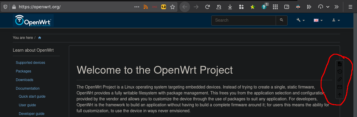 [Broken Website] Insert title here openwrt.org · Issue #4895 · darkreader/darkreader · GitHub