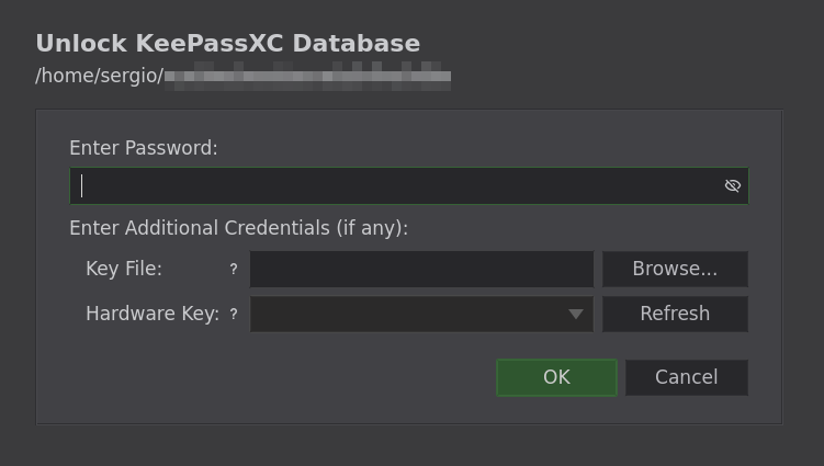 --pw-stdin doesn't work on Linux · Issue #6214 · keepassxreboot/keepassxc · GitHub
