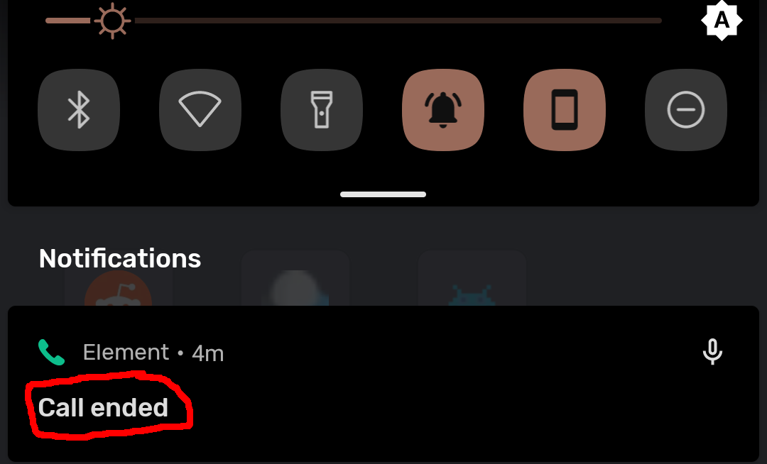 Call ended notification after declining second call during another call ...
