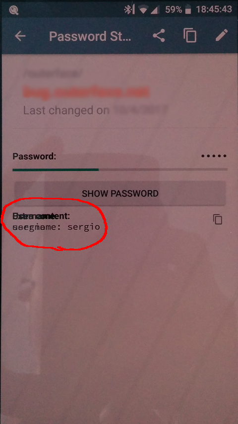 Username Field Is Rendered On Top Of Other Elements · Issue 383 · Android Password Store