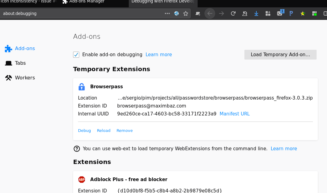 icon inconsistency · Issue #63 · browserpass/browserpass-extension · GitHub