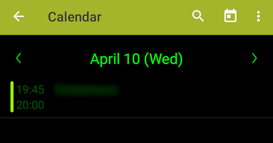 #393939 on #00000 is invisible · Issue #864 · SimpleMobileTools/Simple-Calendar · GitHub