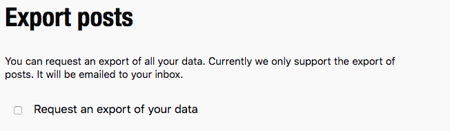 Export comments · Issue #1461 · forem/forem · GitHub
