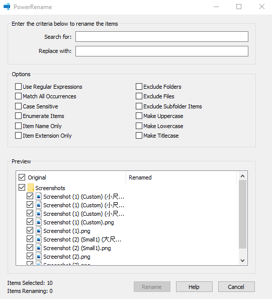 [PowerRename] Option to rename all files in active window · Issue #5761 ...