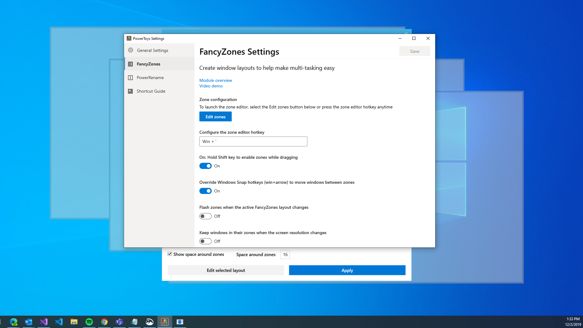 editor launching below settings · Issue #832 · microsoft/PowerToys · GitHub
