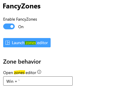 FancyZone editor naming · Issue #7836 · microsoft/PowerToys · GitHub