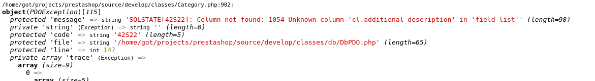When an Exception is thrown with a string code, there is a fatal error · Issue #27982 ...