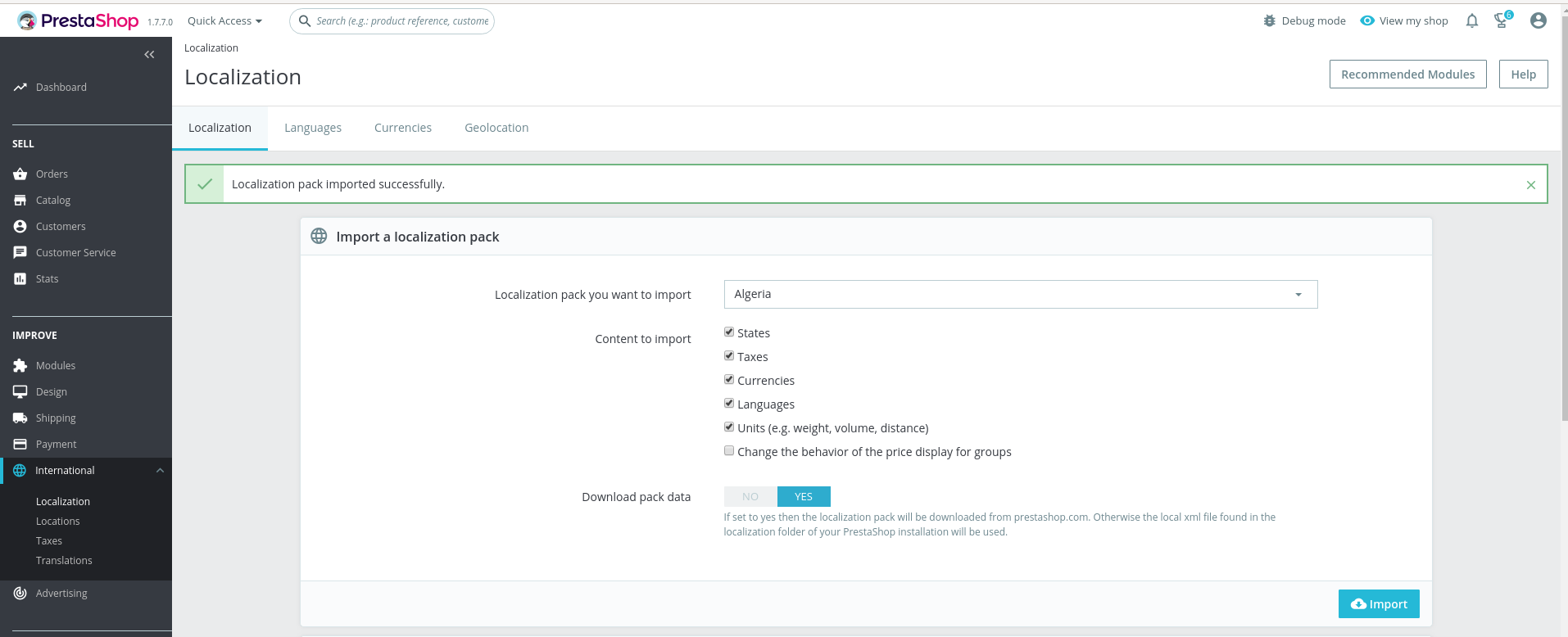 Undefined method when trying to add a language or a pack · Issue #17189 · PrestaShop/PrestaShop ...