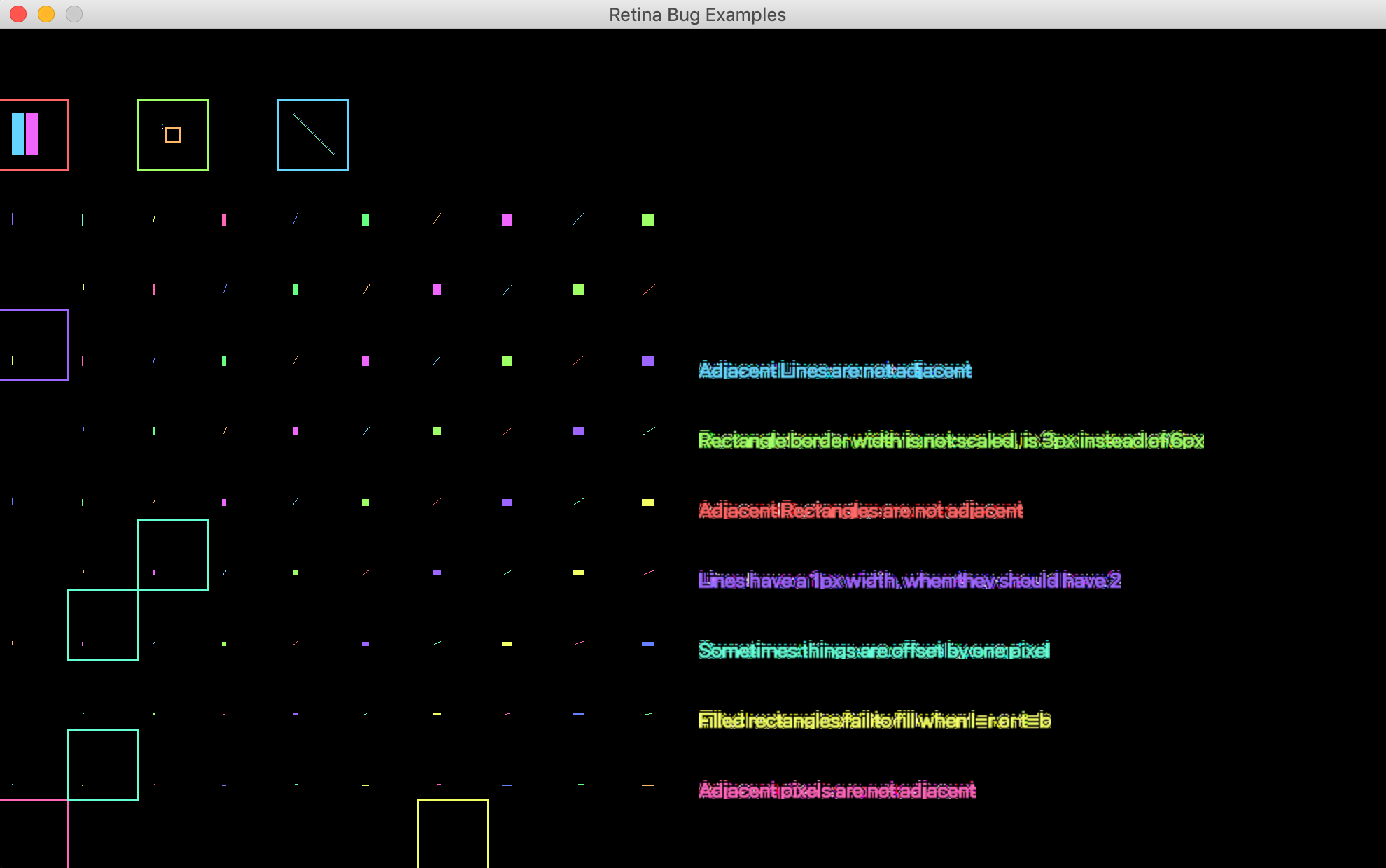 Pixels on Mac retina displays are super weird · Issue #319 · pythonarcade/arcade · GitHub