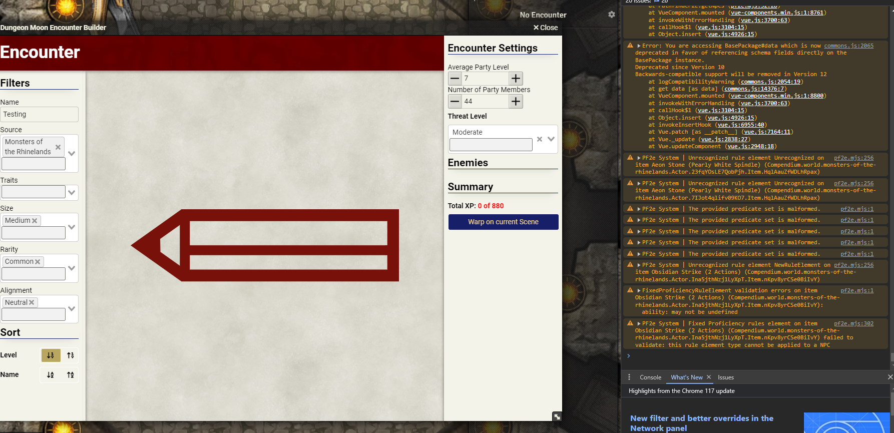 Dungeon Moon Not Generating! · Issue #24 · cswendrowski/FoundryVTT ...