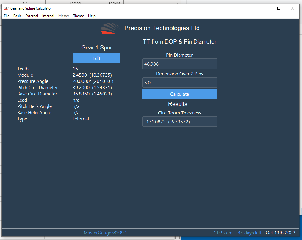 TT from DOP & Pin Ø - Error · Issue #11 · Precision-Technologies-Ltd ...