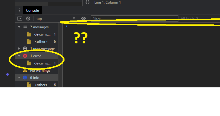 Error messages are not shown · Issue #183 · inspectdev/inspect-issues · GitHub