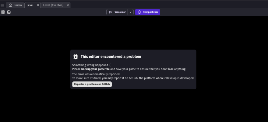 Impossible to create games. · Issue #5734 · 4ian/GDevelop · GitHub