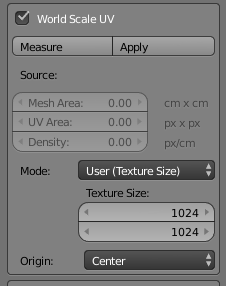 Object must have more than one UV map and texture (world scale UV ...