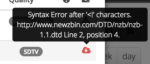 Syntax Error after