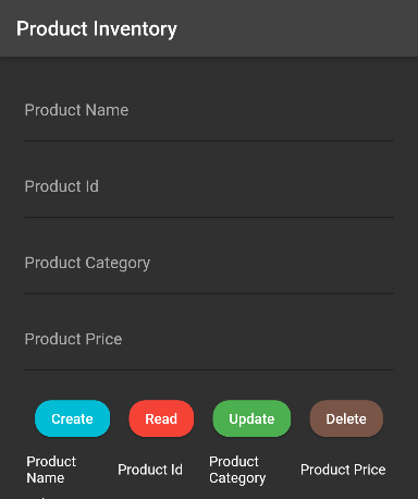 GitHub - BilalSevinc16/Simple_Firebase_CRUD_ProductInventory_App: CRUD transactions with Firebase