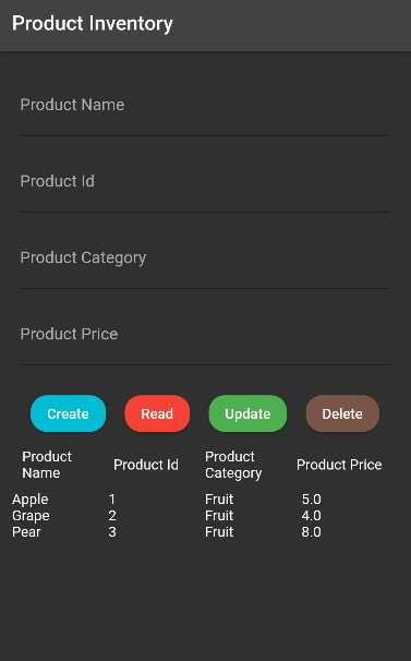 GitHub - BilalSevinc16/Simple_Firebase_CRUD_ProductInventory_App: CRUD transactions with Firebase