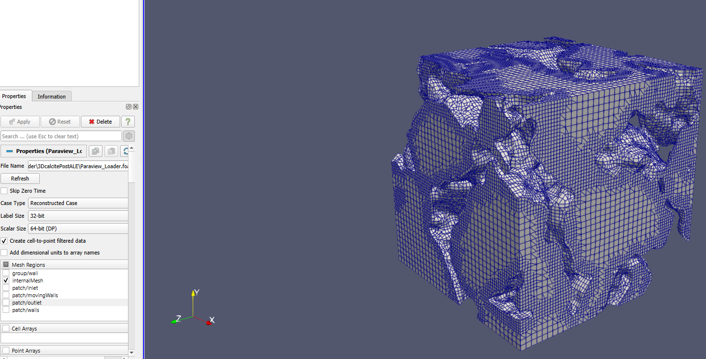 Changing the input graph for calcite dissolution simulation tutorial. · GeoChemFoam GeoChemFoam ...