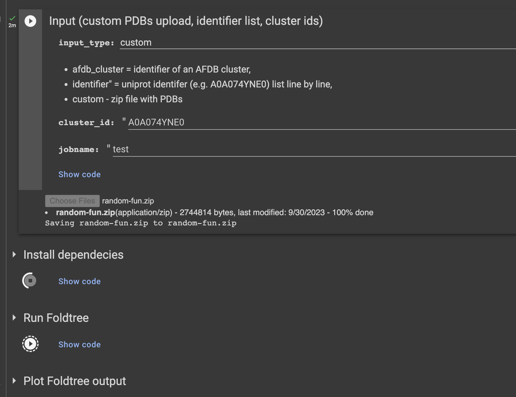 zip file of pdbs failed · Issue #3 · DessimozLab/fold_tree · GitHub