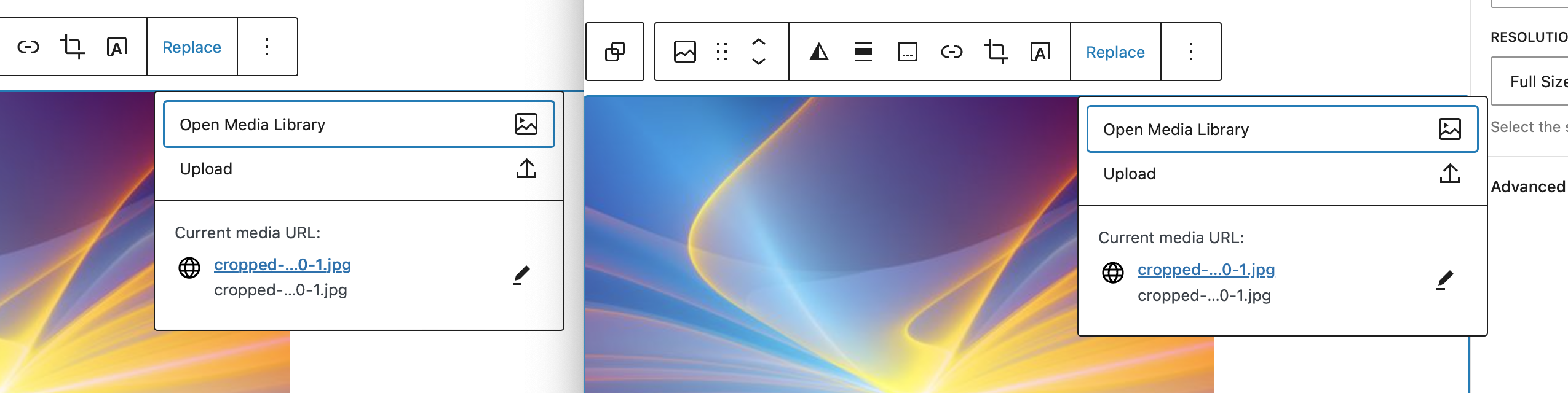 Image block: Reduce extraneous padding below current media URL control · Issue #51747 ...
