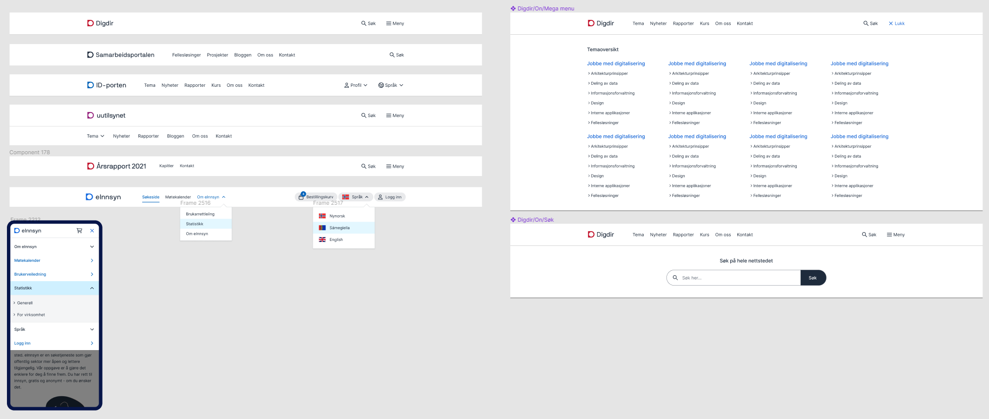 Pattern: Header · Issue #216 · digdir/designsystemet · GitHub