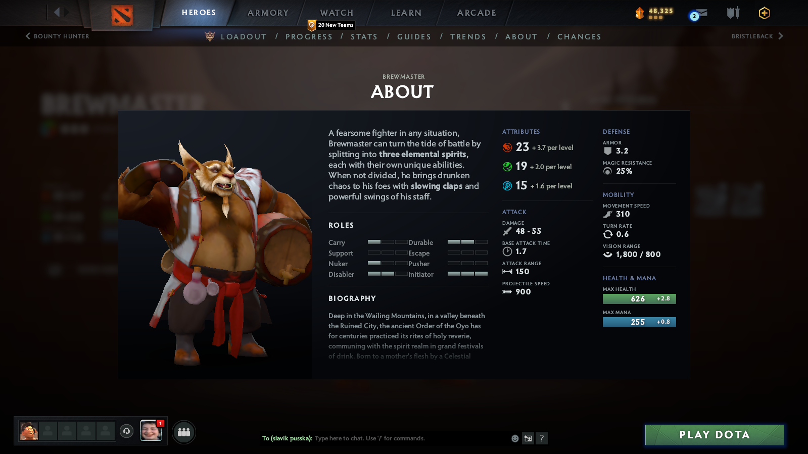 wrong brewmaster description · Issue #12350 · ValveSoftware/Dota2-Gameplay · GitHub