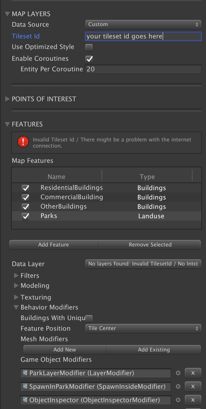 layer data not loading fully via script that we edited in mapbox studio ...
