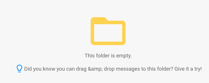 & displayed on empty folder · Issue #115 · linagora/esn-frontend-inbox · GitHub