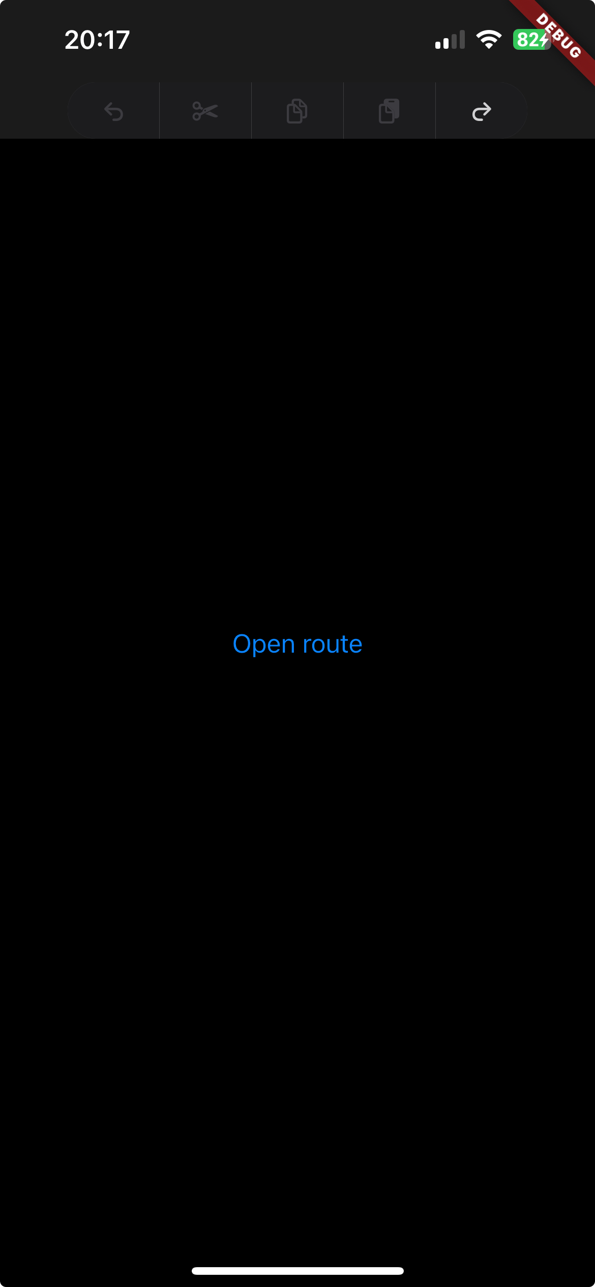 iOS copy/paste bar is available by 3-tap gesture even after TextField ...