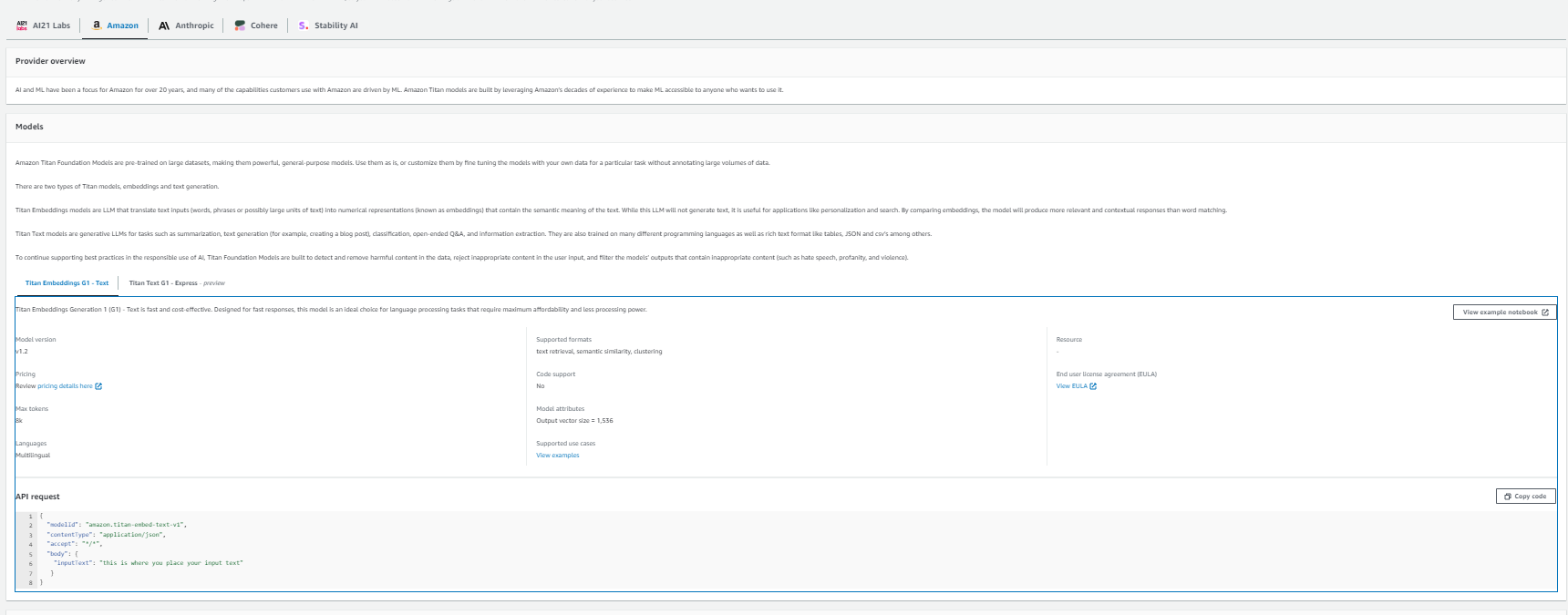 Accessdenied In Lab0 When Using Titan Embed Model · Issue 63 · Aws Samplesamazon Bedrock