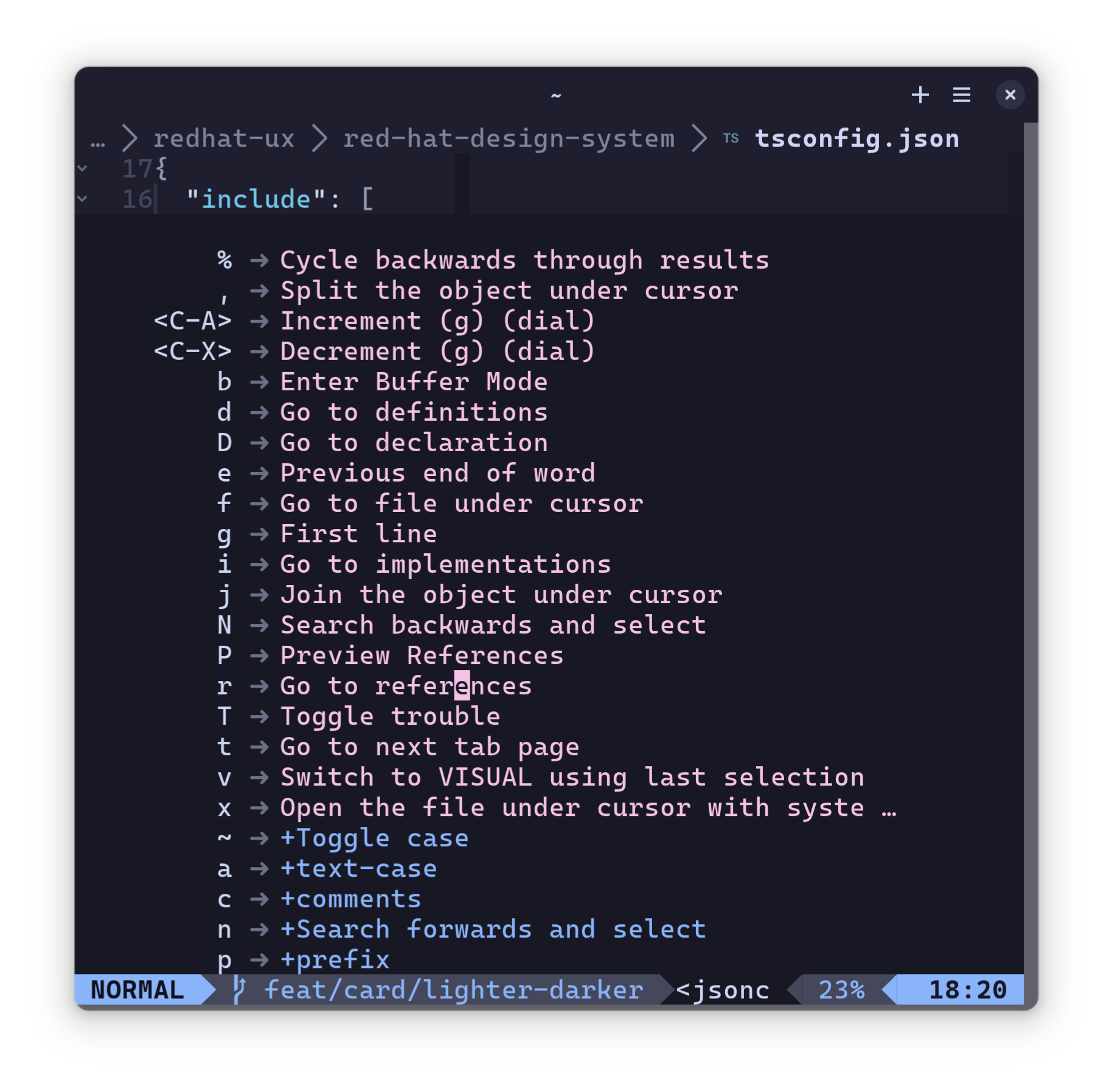 feat: bindings cheatsheet · Issue #321 · forge-ext/forge · GitHub