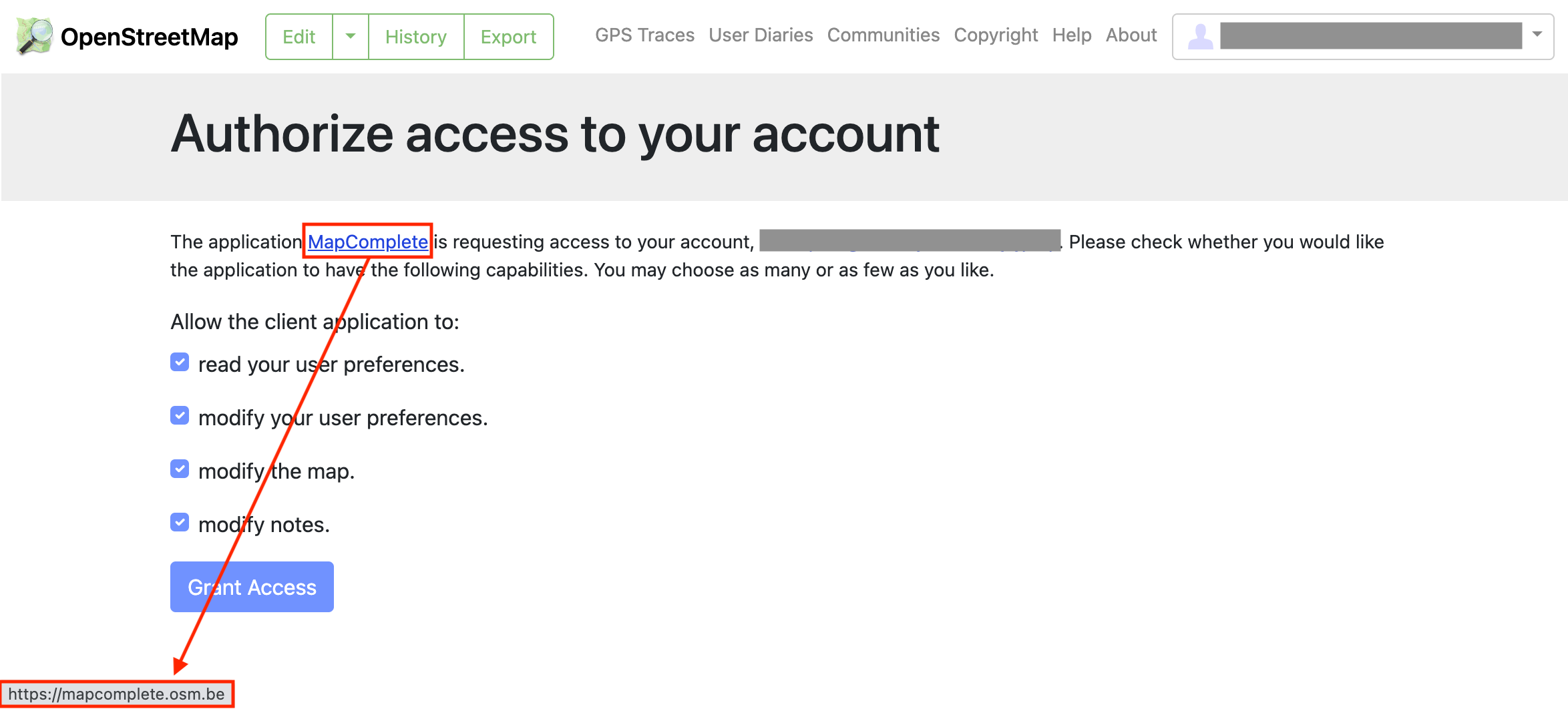 OAuth flow should show more information about the application requesting rights · Issue #948 ...